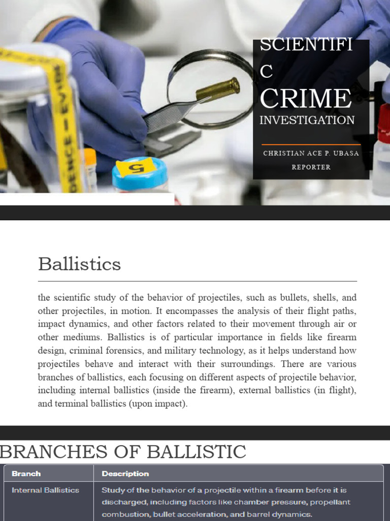 CRIME-SCENE-INVESTIGATION | PDF | Forensic Science | Flight