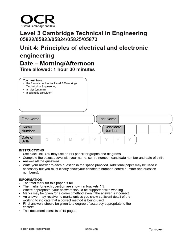 Principles of Electrical and Electronic Engineering | PDF | Rectifier | Logic Gate