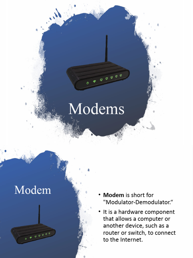 Modems Pdf