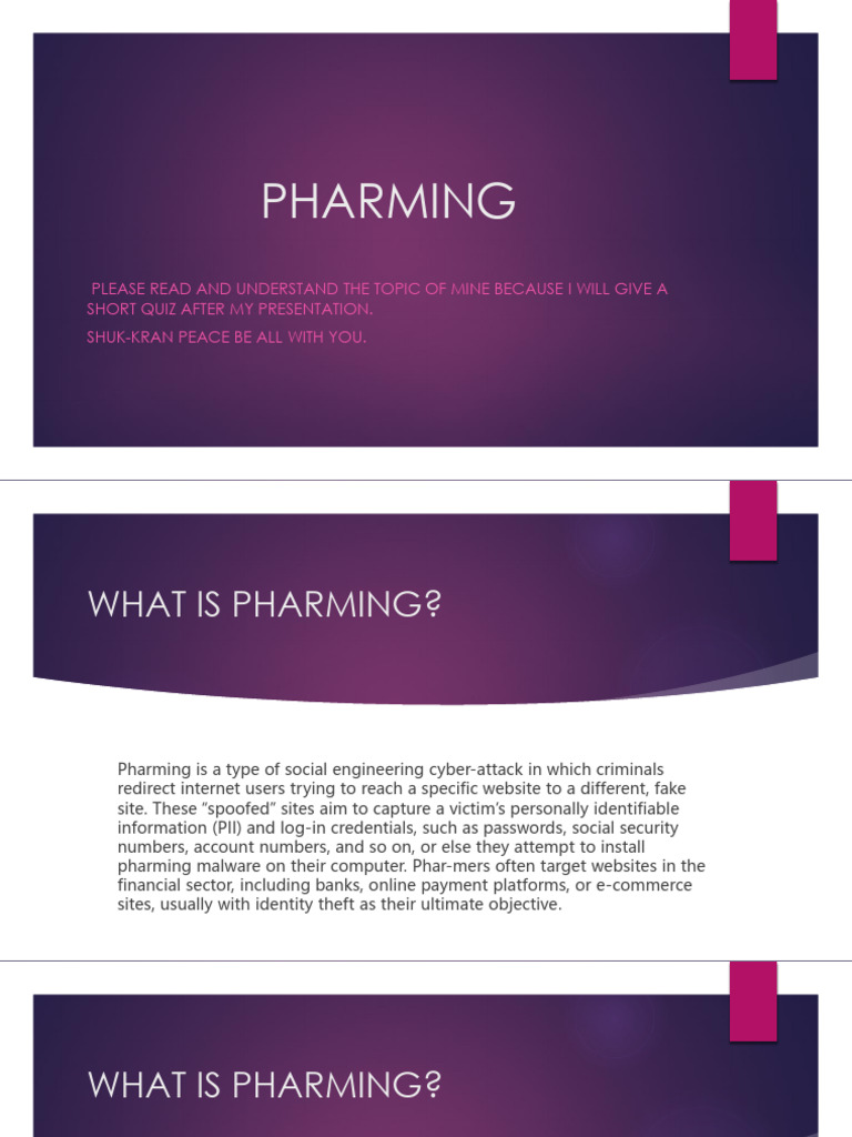 Pharming and Internet Scams | PDF | Internet Fraud | Cybercrime
