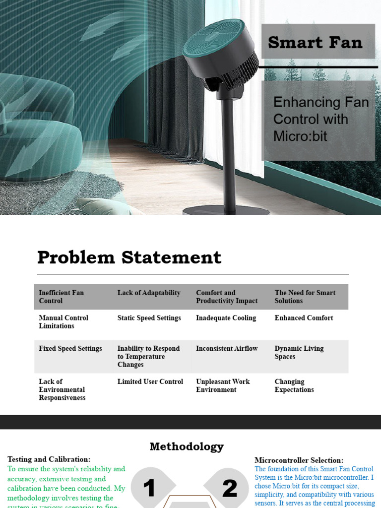 Smart Fan Presentations | PDF | Artificial Intelligence | Intelligence ...