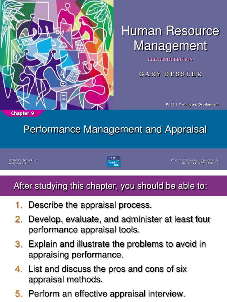 Chapter 9 - Performance Appraisal, Dessler | PDF | Performance Appraisal | Behavioural Sciences