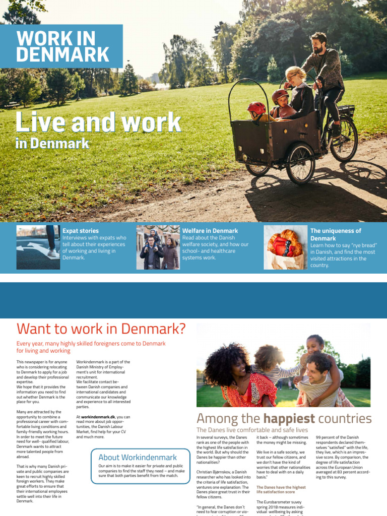 Live and Work in Denmark | PDF | Denmark | Schools