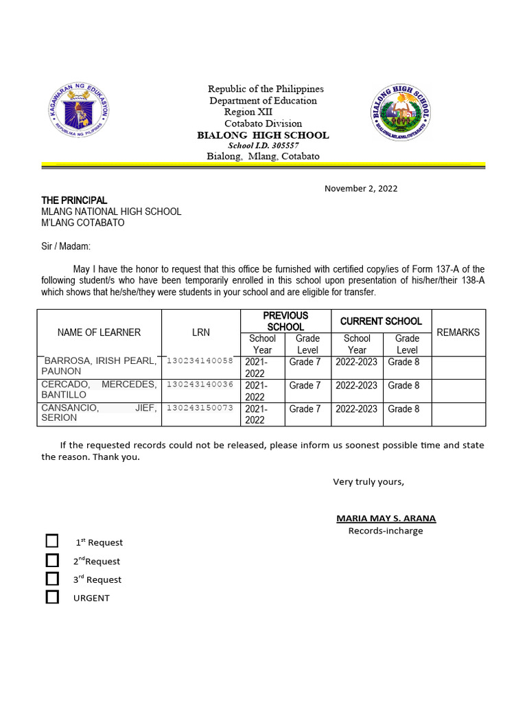request-form (1) | PDF