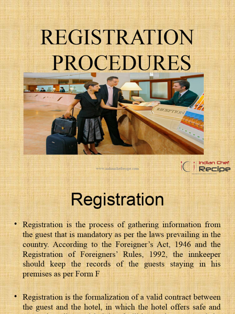 Hotel Guest Registration Process | PDF | Hotel