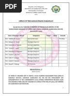Organizational Chart BDRRMO | PDF