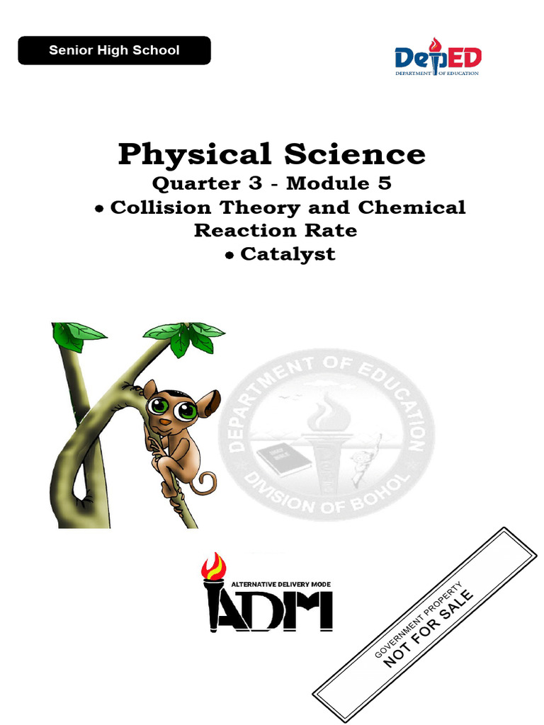 Q3 PS MODULE5 Wk5 | PDF | Reaction Rate | Chemical Reactions