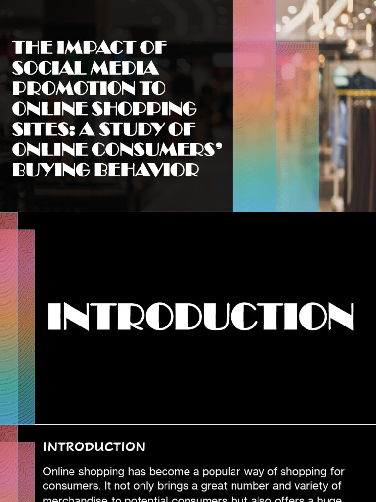 Research Presentation Group 2 | PDF | Online Shopping | Consumer Behaviour