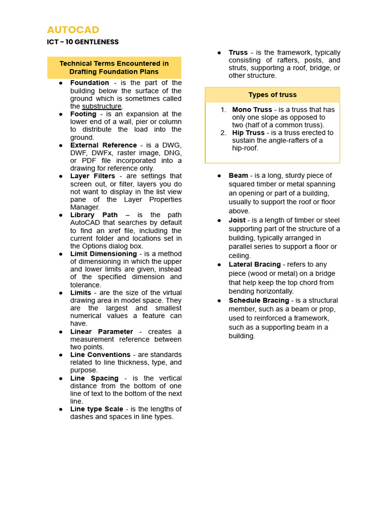 ICT Reviewer 4th Q LT | PDF | Truss | Beam (Structure)