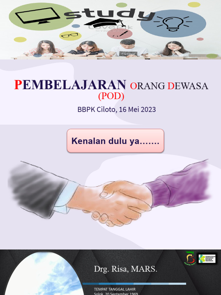 Bahan Tayang POD Drg. Risa OKE | PDF