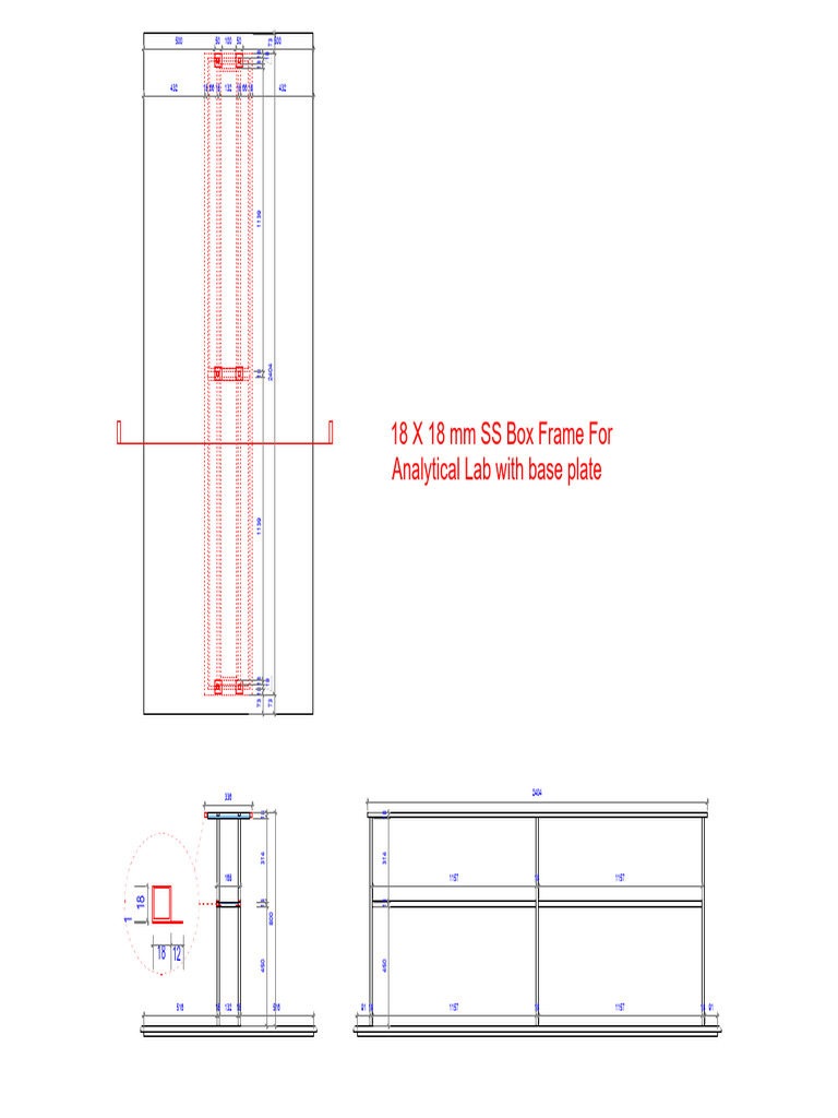 Analytical Lab SS Shelf Framing | PDF