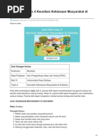 LKPD P.pancasila Kelas 4 - Aturan Di Lingkungan Sekitar | PDF