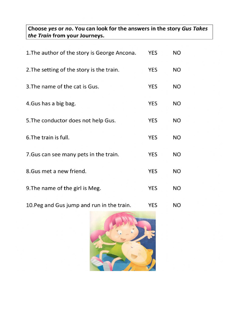 Gus Takes The Train3 | PDF