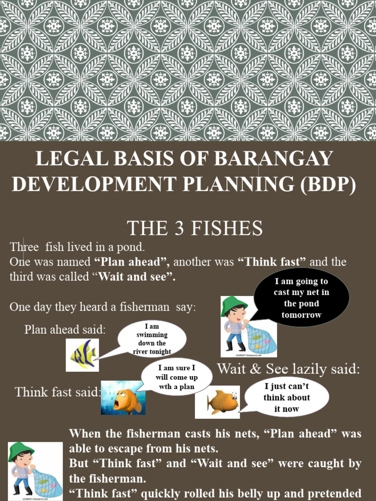 Legal Basis and Importance of BDP | PDF | Economies