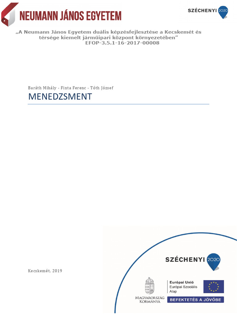 04 Bar TH Mih Ly Finta Ferenc T TH J Zsef Menedzsment | PDF