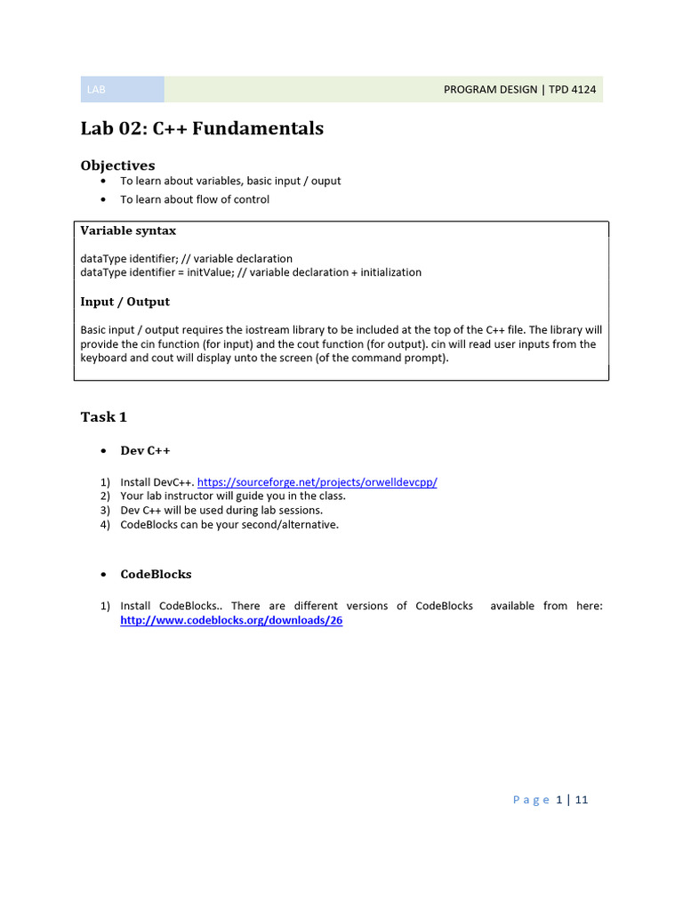Lab 2 Questions | PDF | Computer Program | Programming