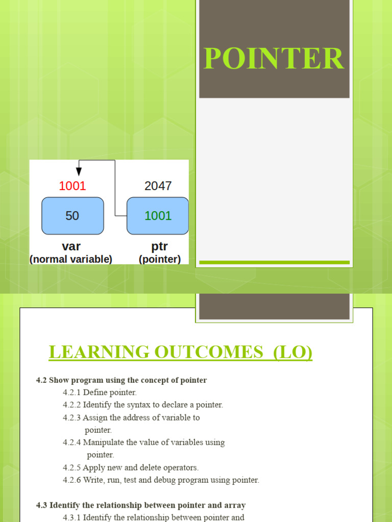 Chapter 4 Pointer | PDF | Pointer (Computer Programming) | Integer ... Chapter 4 Pointer | PDF | Pointer (Computer Programming) | Integer ...
