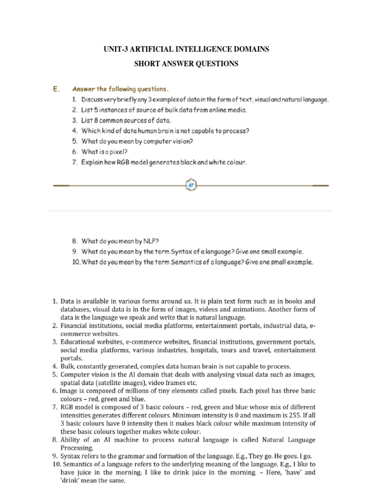 6th class unit 3 notes | PDF 6th class unit 3 notes | PDF