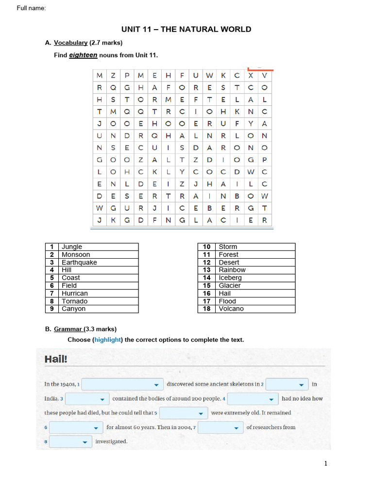 Unit 11 - HDV | PDF | Hail | Storms