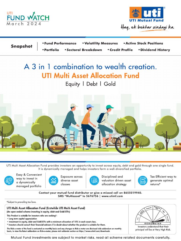 UTI Fund Watch March 2024 | PDF | Bonds (Finance) | Index Fund