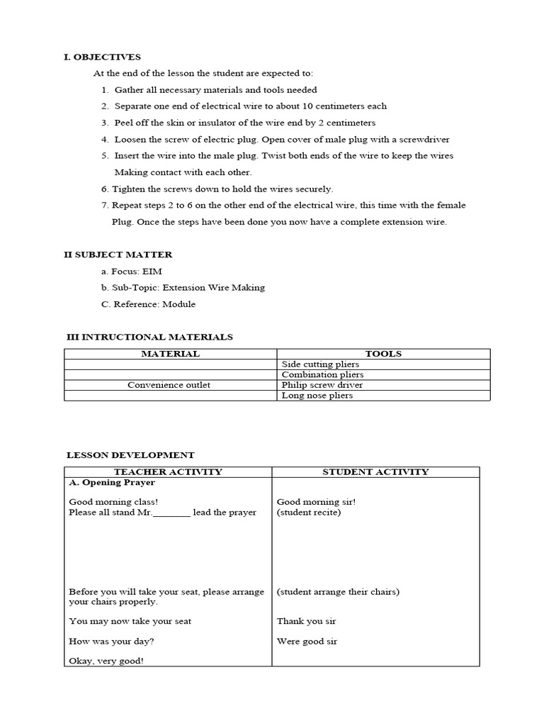 Foundation Day Demonstration 1 Download Free PDF Electrical