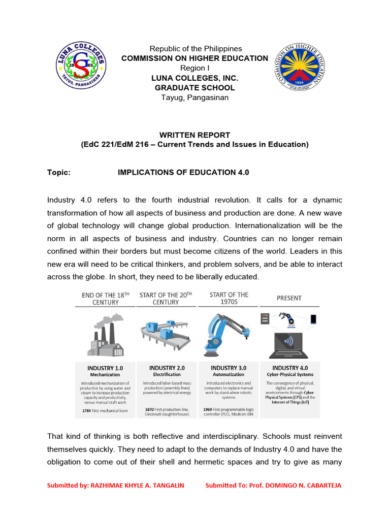 Written Report | PDF | Entrepreneurship | Collaboration