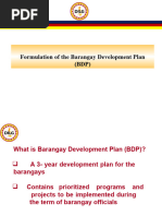 3-Year Barangay Development Plan Template | PDF