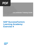 Managing SuccessFactors Learning Admin | PDF | Default (Computer ...