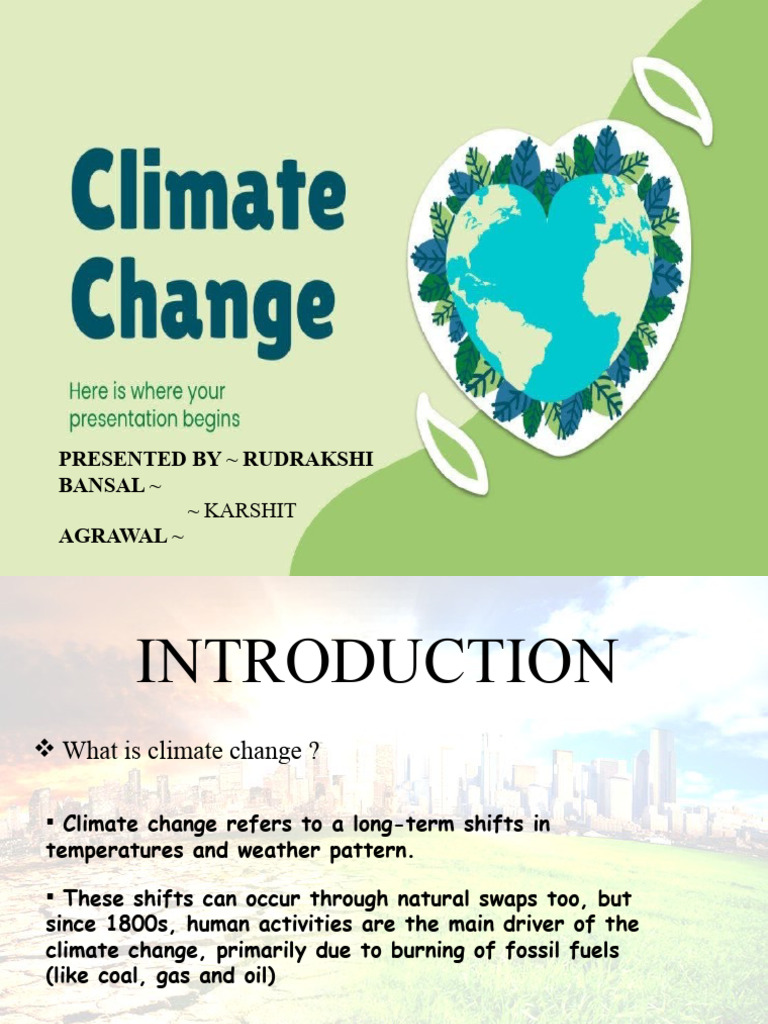 CLIMATE | PDF | Climate Change | Greenhouse Gas