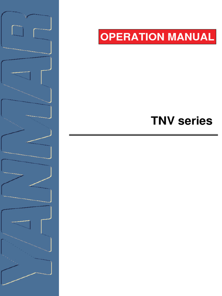 TNV Series Operation Manual | PDF