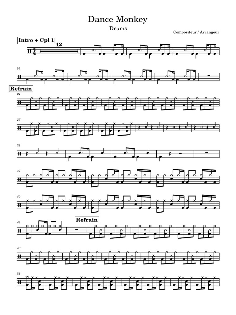 Dance Monkey | PDF