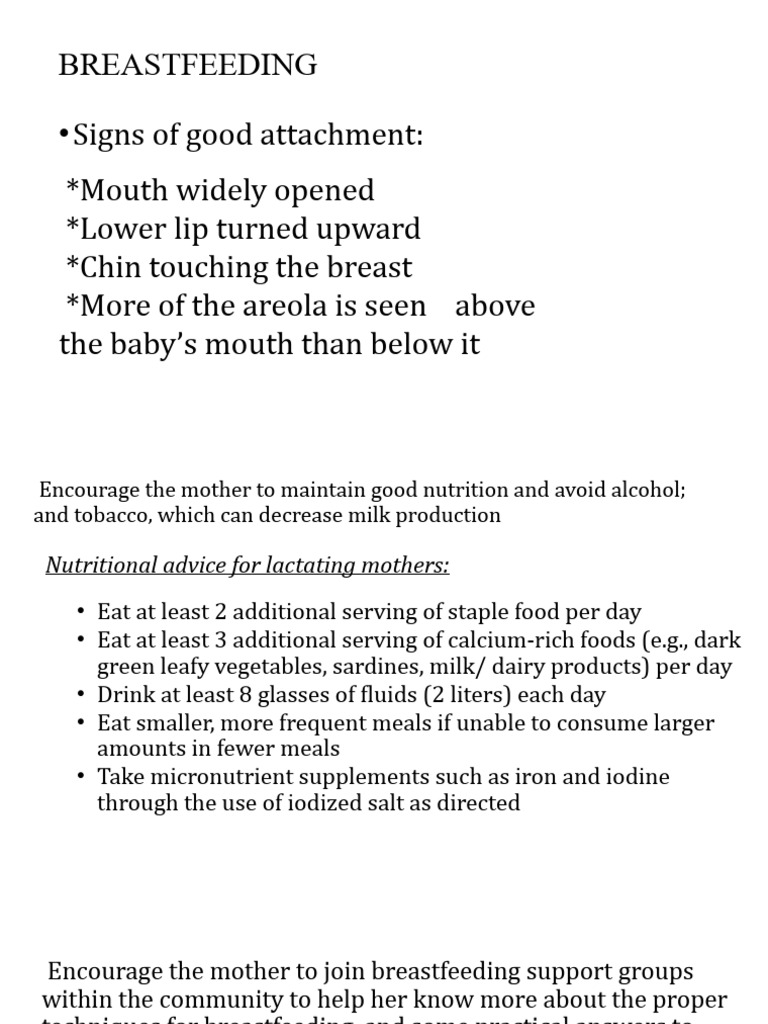 Breastfeeding IYCF Complementary Feeding | Download Free PDF | Breastfeeding | Infants