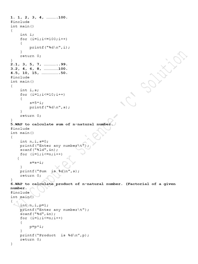 11 C Program Solution | PDF | Computer Programming | Software Engineering