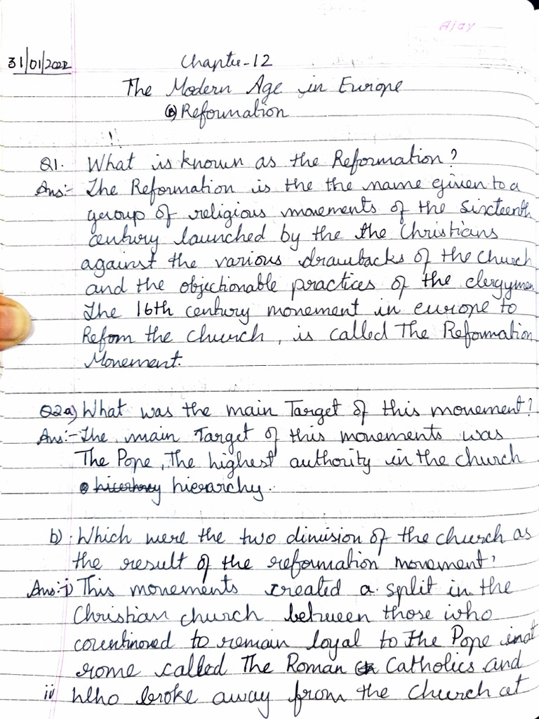 Reformation's Impact on Modern Europe | PDF