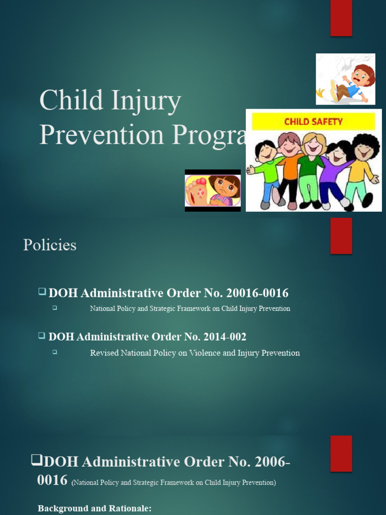 Child Injury Prevention Program | PDF | Violence | World Health ...