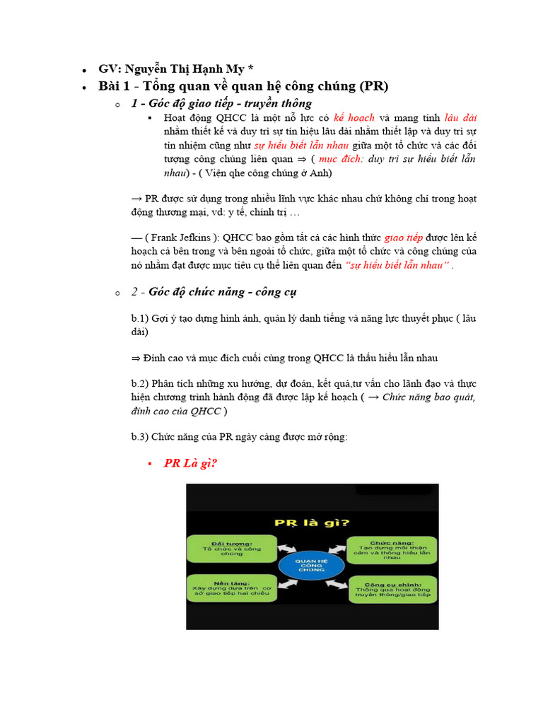 Tài liệu QHCC | PDF