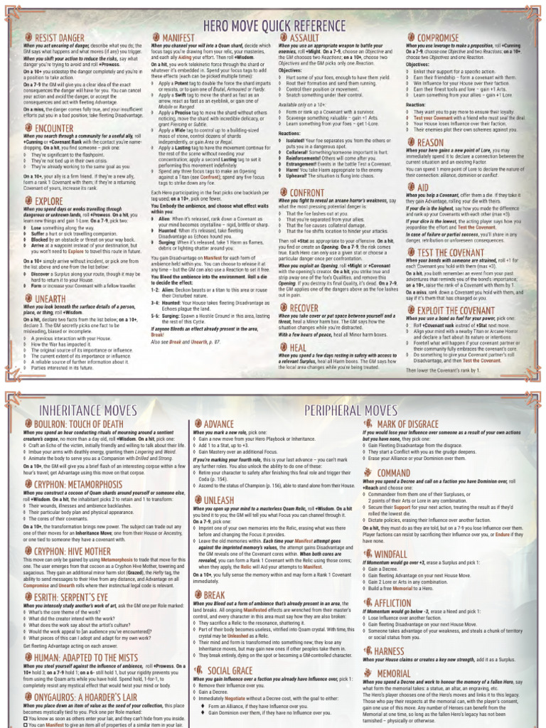 SC Handout Sheets | PDF