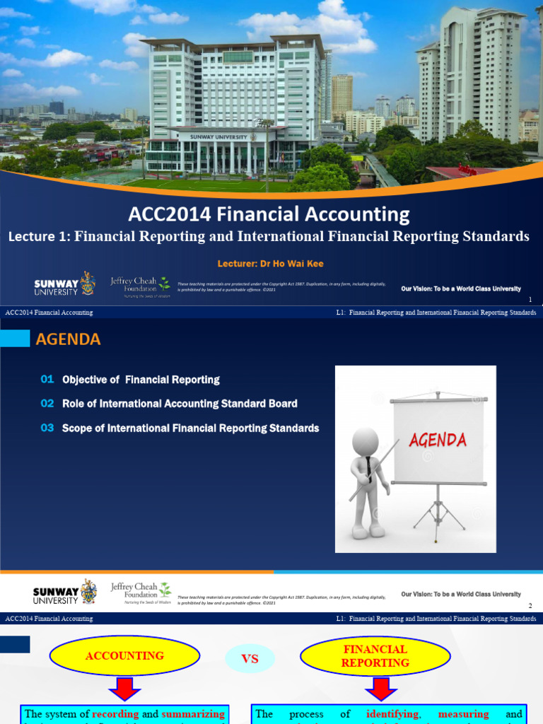 L1 - Financial Reporting and IFRS | PDF | International Financial ...
