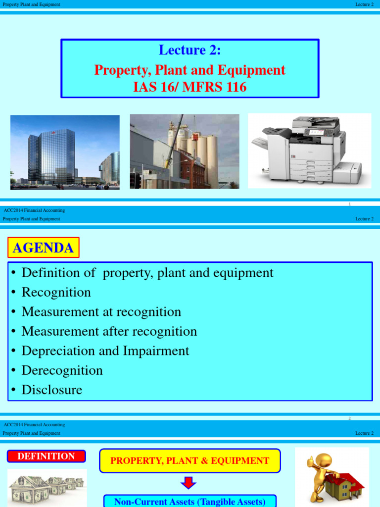 L2_Property Plant and Equipment | PDF | Fixed Asset | Depreciation