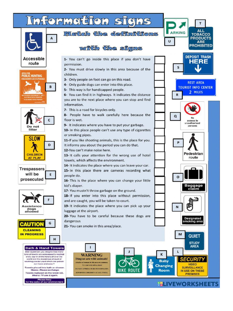 reading signs 2 | PDF