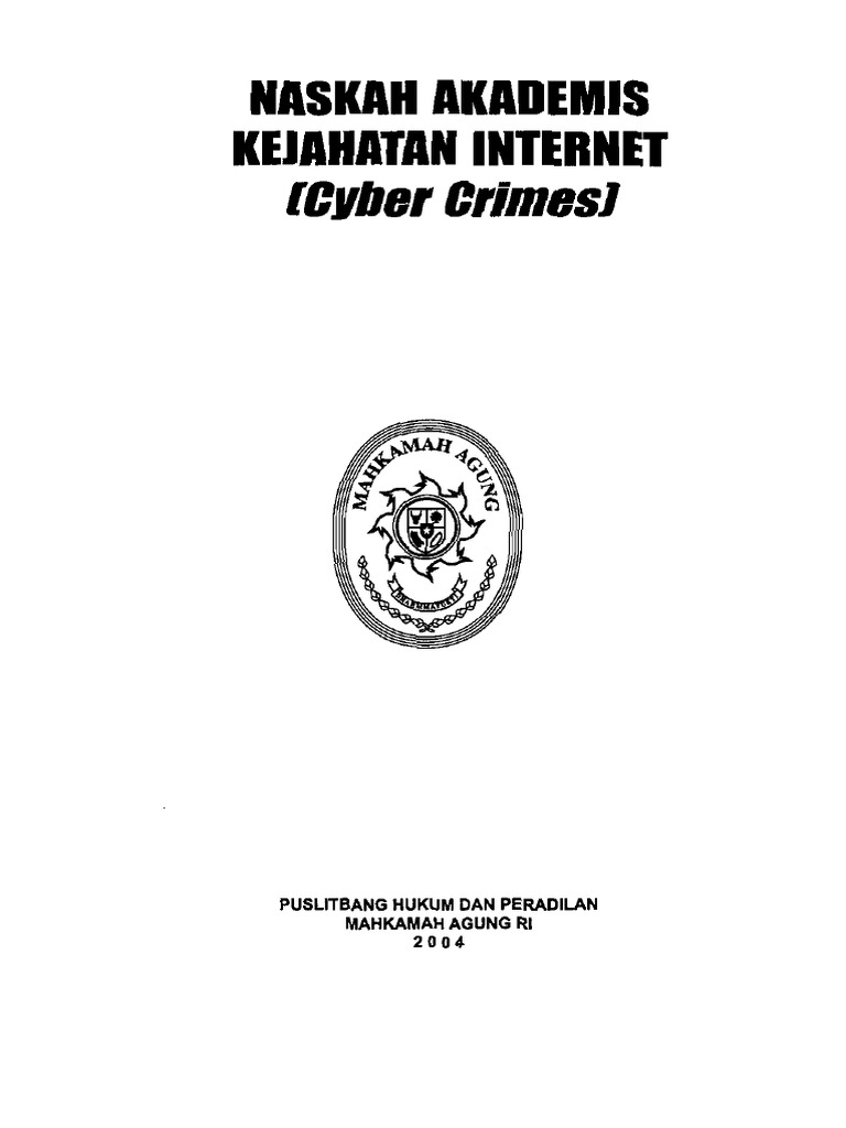 Kejahatan Internet Cyber Crimes | PDF