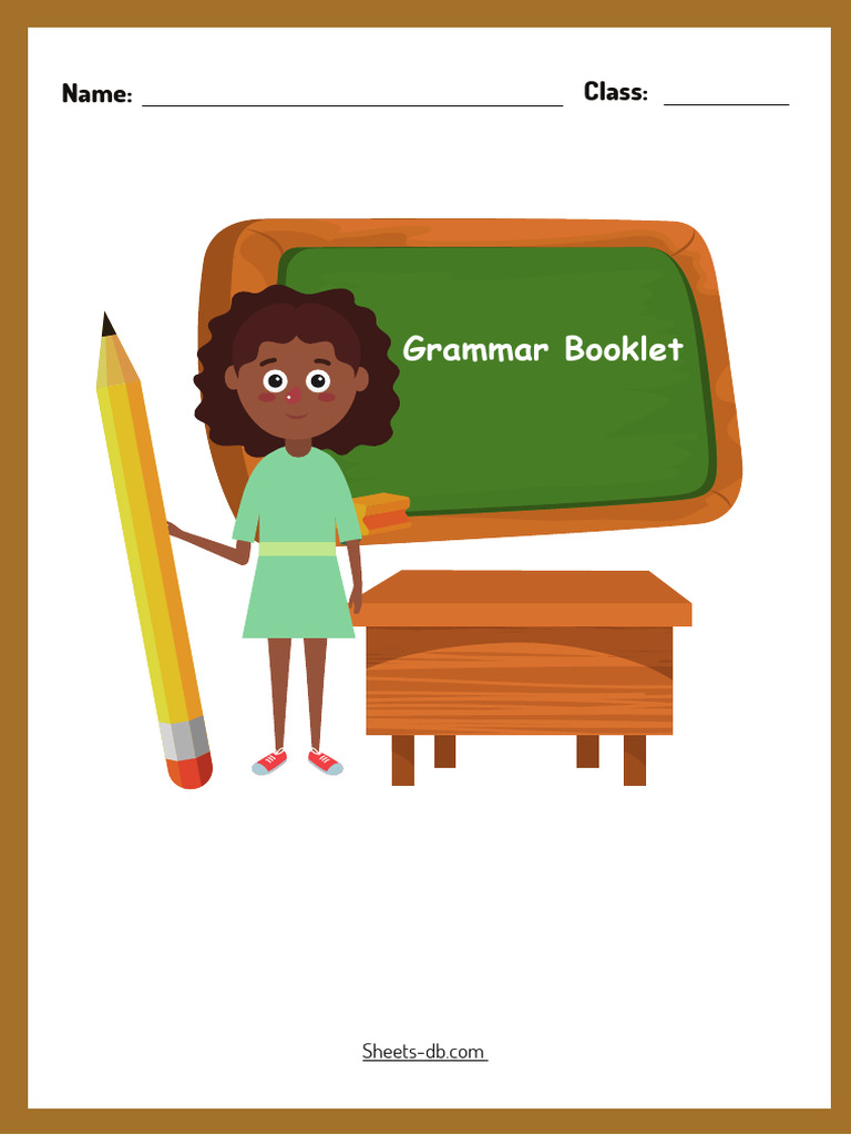 Grammar Booklet For 4 Grade | PDF