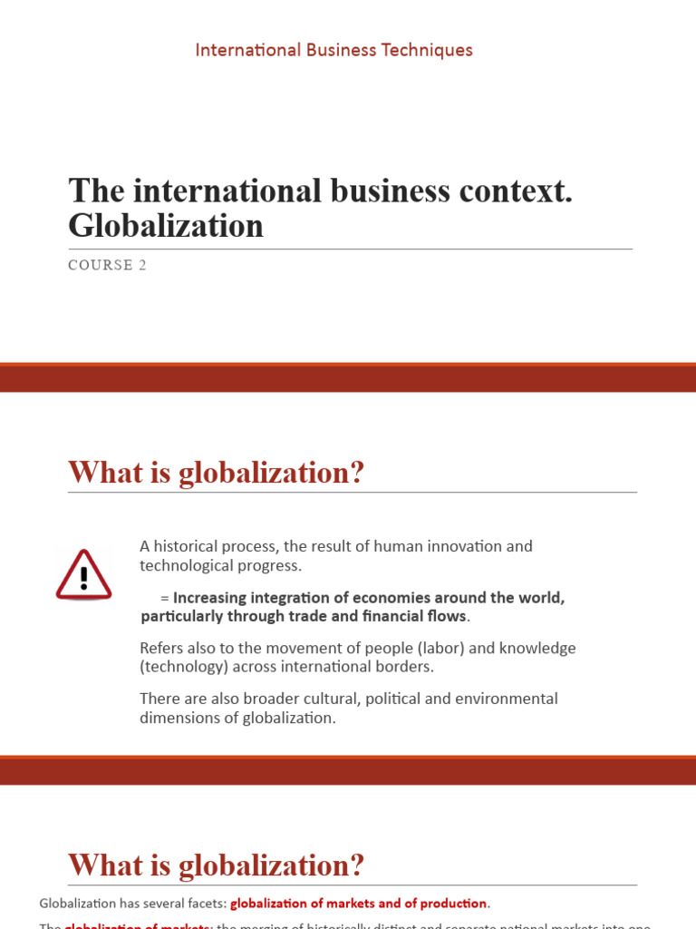 IB 2_2023 | PDF | Globalization | Multinational Corporation