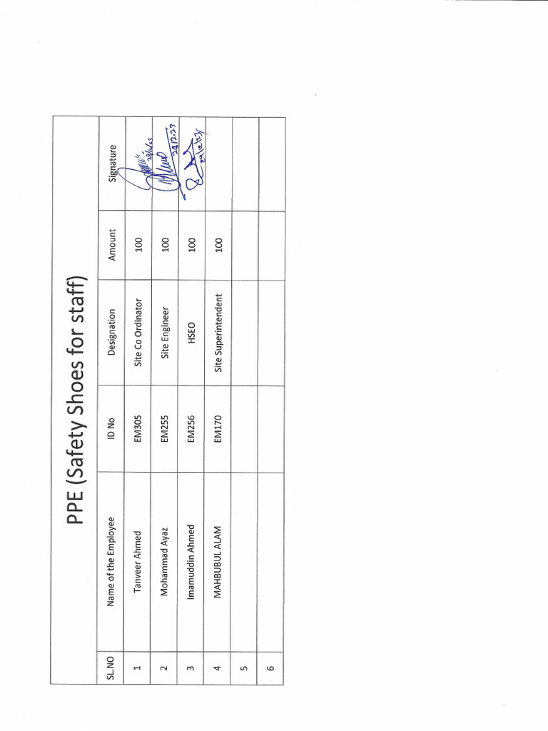 PPE Request Form | PDF