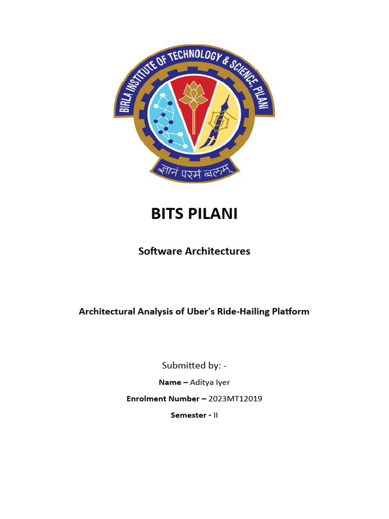 Software Architecture - Assignment 2 - Aditya Iyer | Download Free PDF | Security | Computer ...