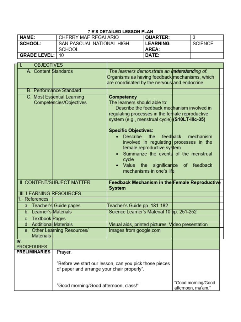 Menstrual Cycle - DLP 10 | PDF | Reproductive System | Menstrual Cycle