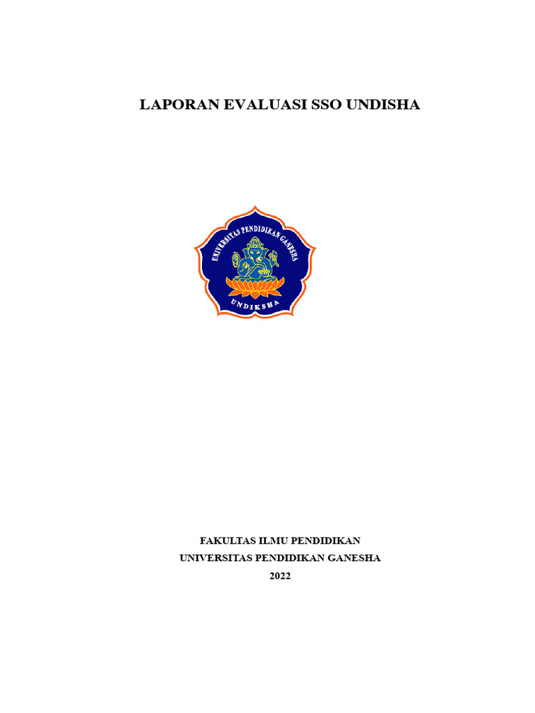 Laporan Evaluasi E-Office FIP Undiksha | PDF