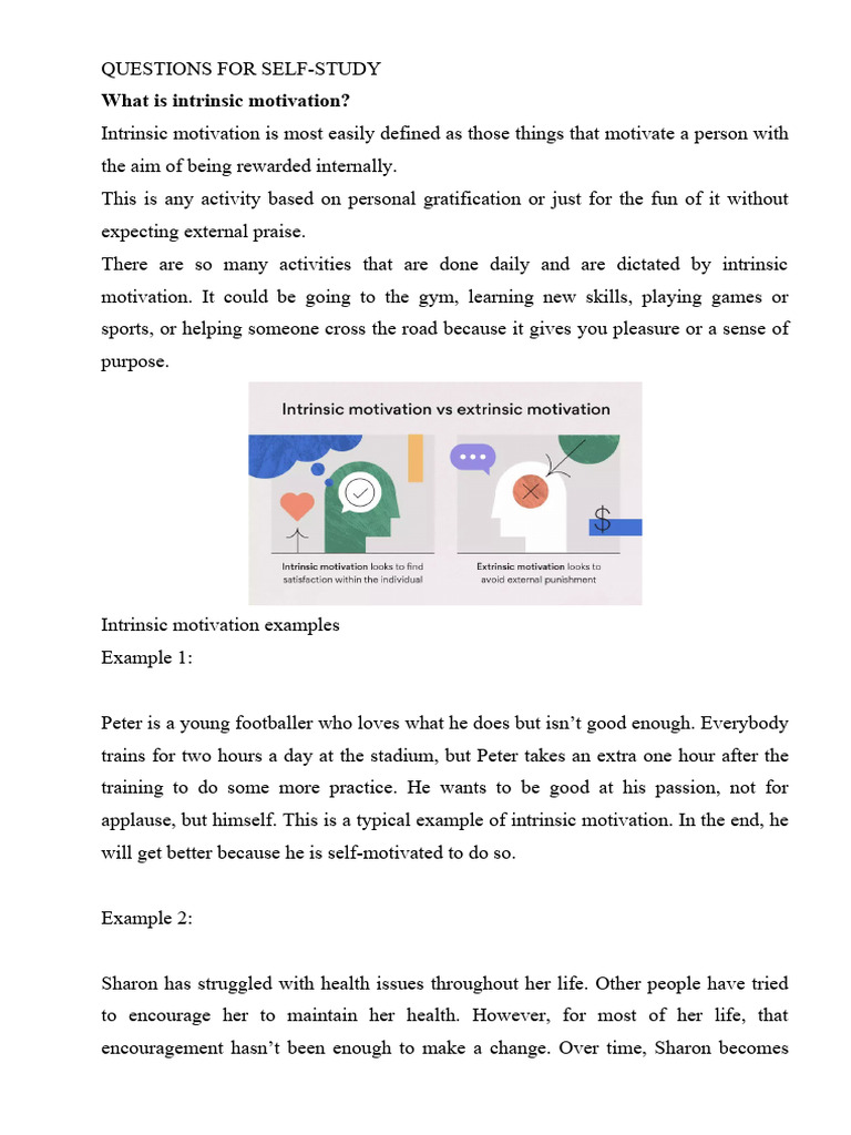 QUESTIONS Topic 3 | PDF | Motivation | Motivational