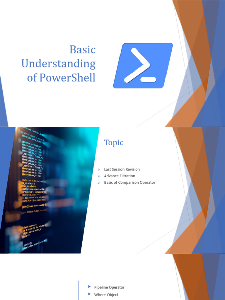 PowerShell Basics: Filtration & Operators | PDF | Computer Science ...