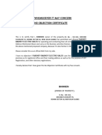 Non-MSME Declaration Certificate | PDF